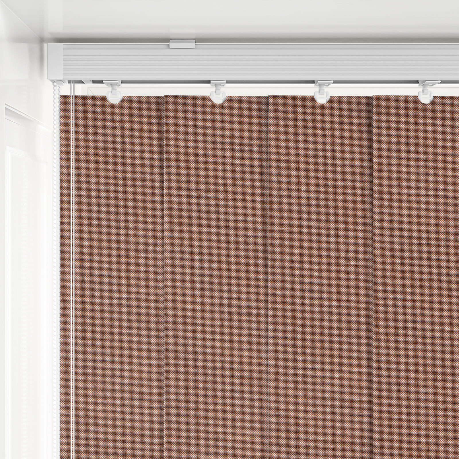 Oxford Rust Vertical Blind | Blinds Direct
