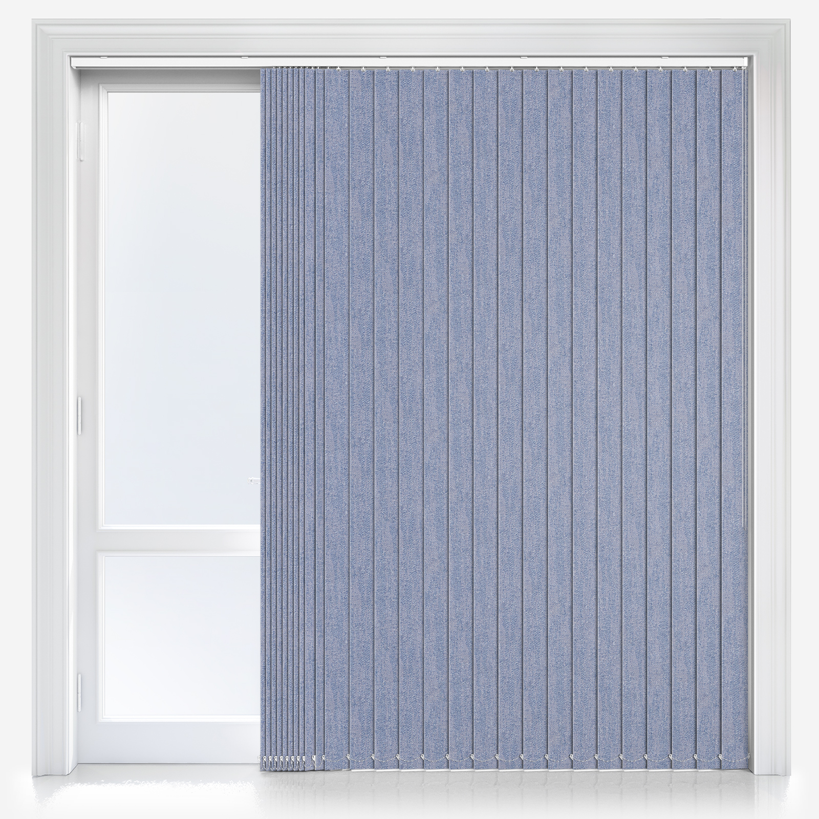 Radiance ASC Atlantic Blue Vertical Blind | Blinds Direct