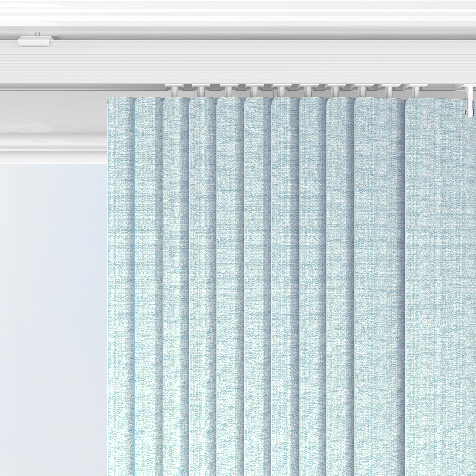 Tosca Lagoon Vertical Blind | Blinds Direct