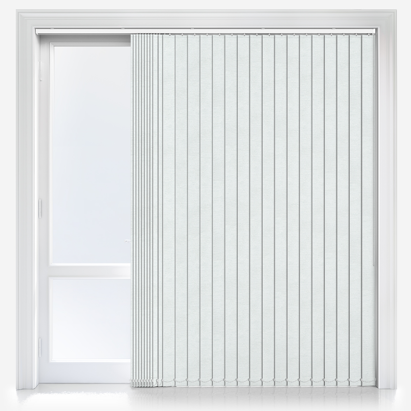Mistral White Vertical Blind | Blinds Direct
