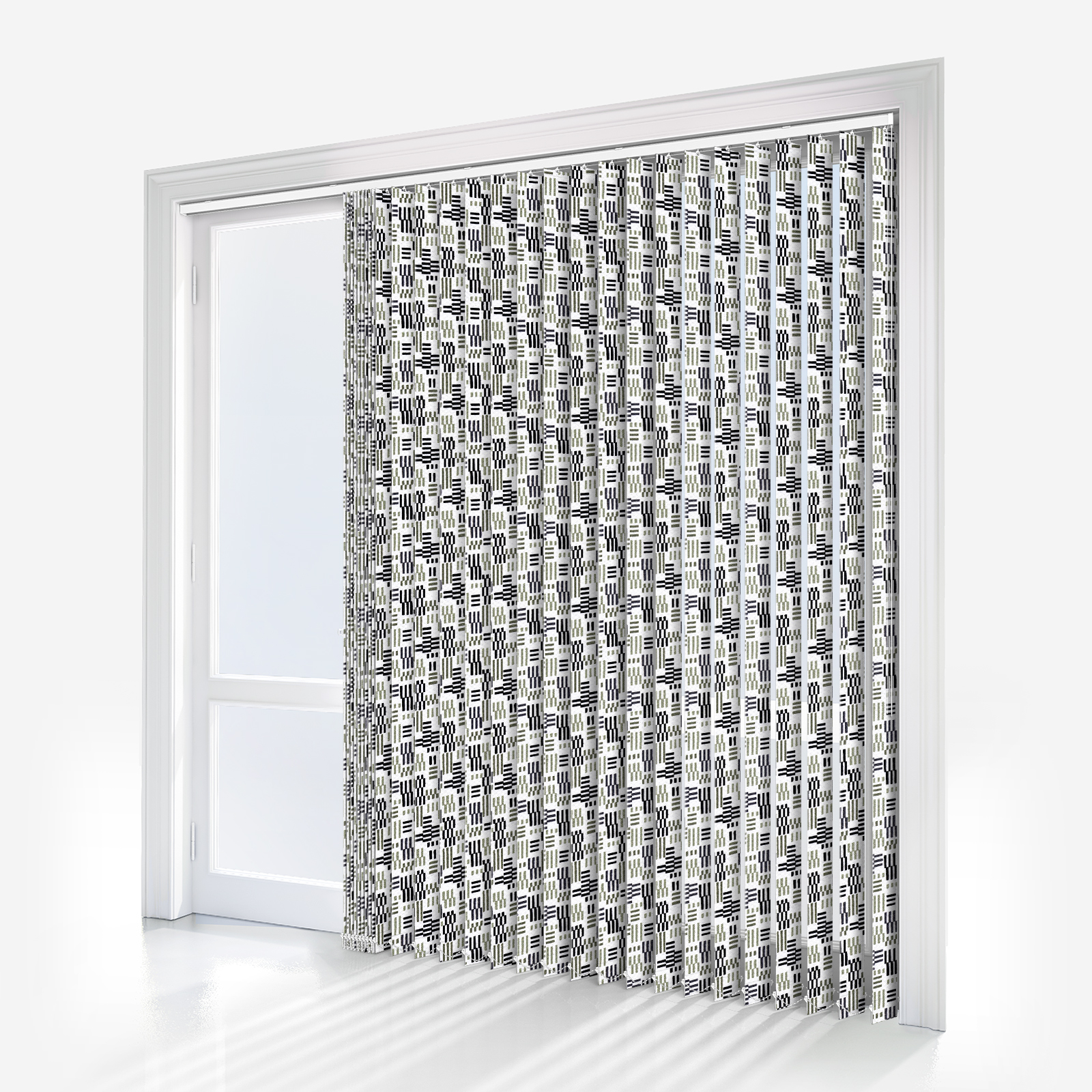 Pinto Mono Vertical Blind | Blinds Direct