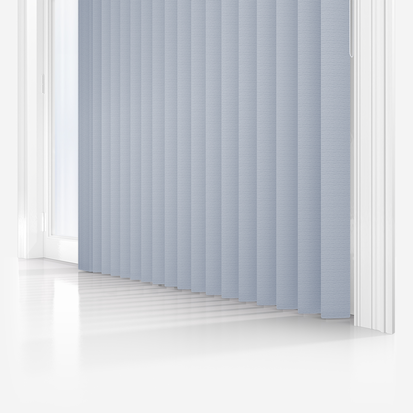 Alaya Denim Vertical Blind | Blinds Direct
