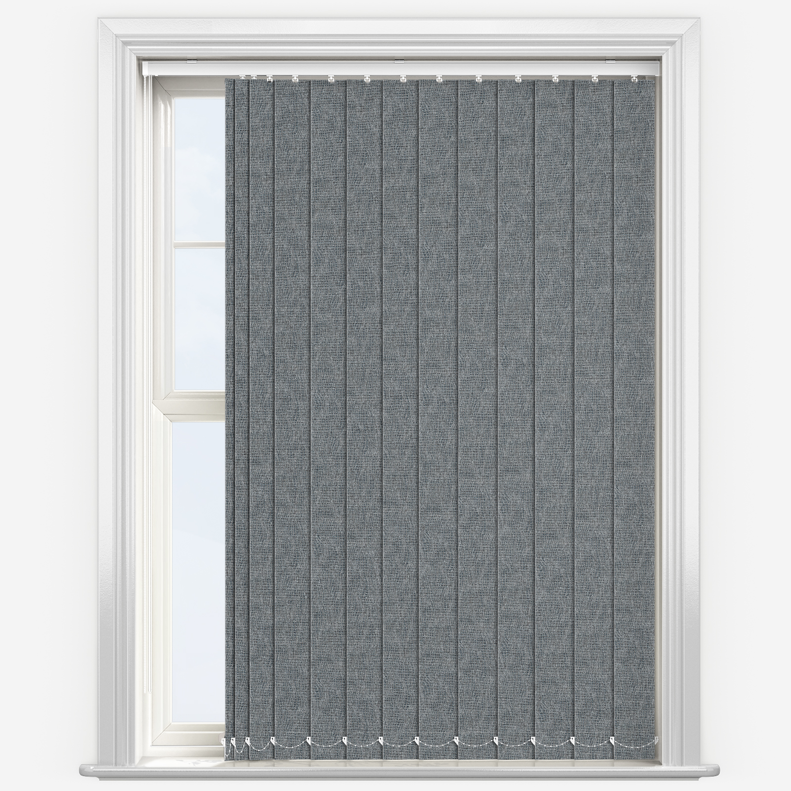 Messina Raven Vertical Blind | Blinds Direct