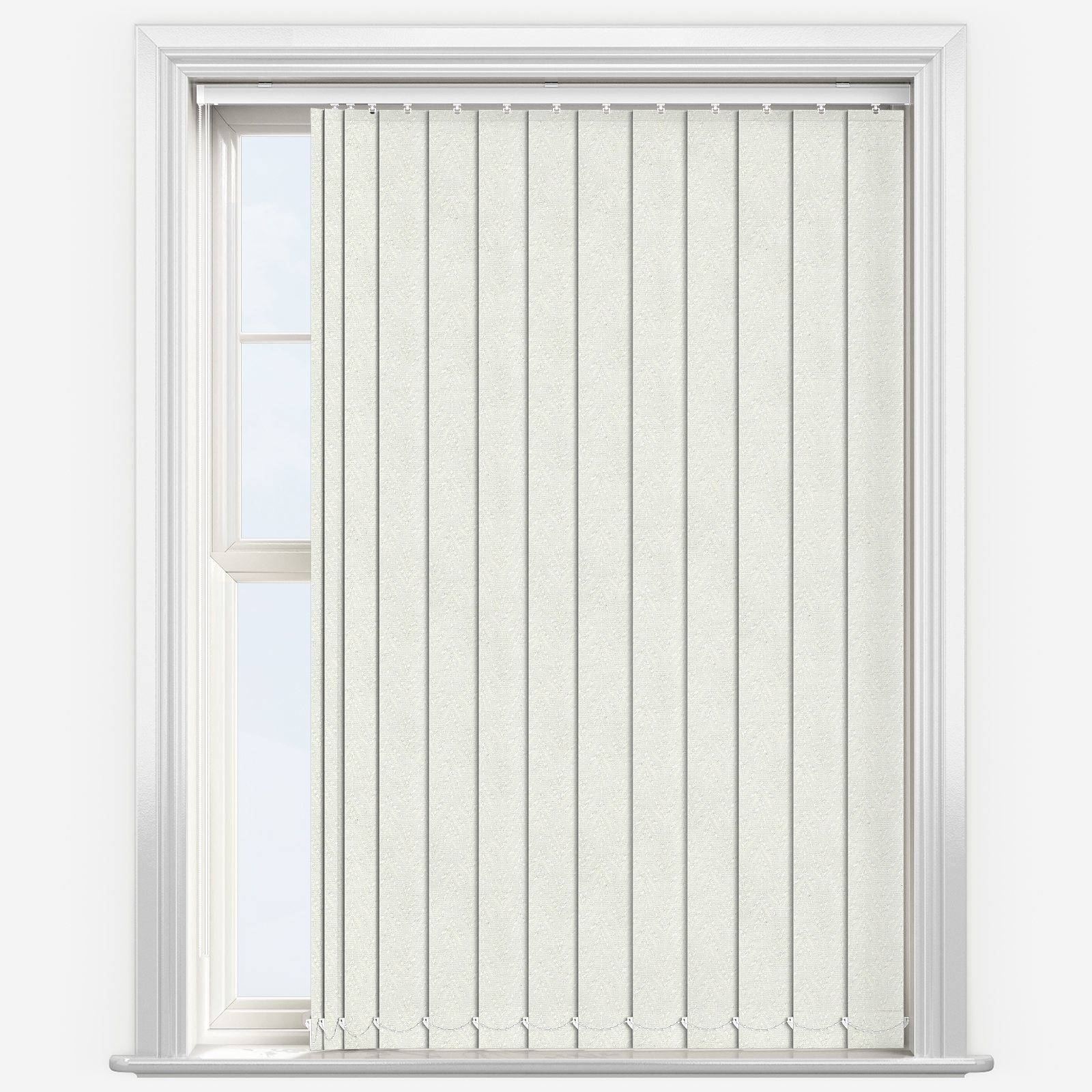 Kona Cream Vertical Blind | Blinds Direct
