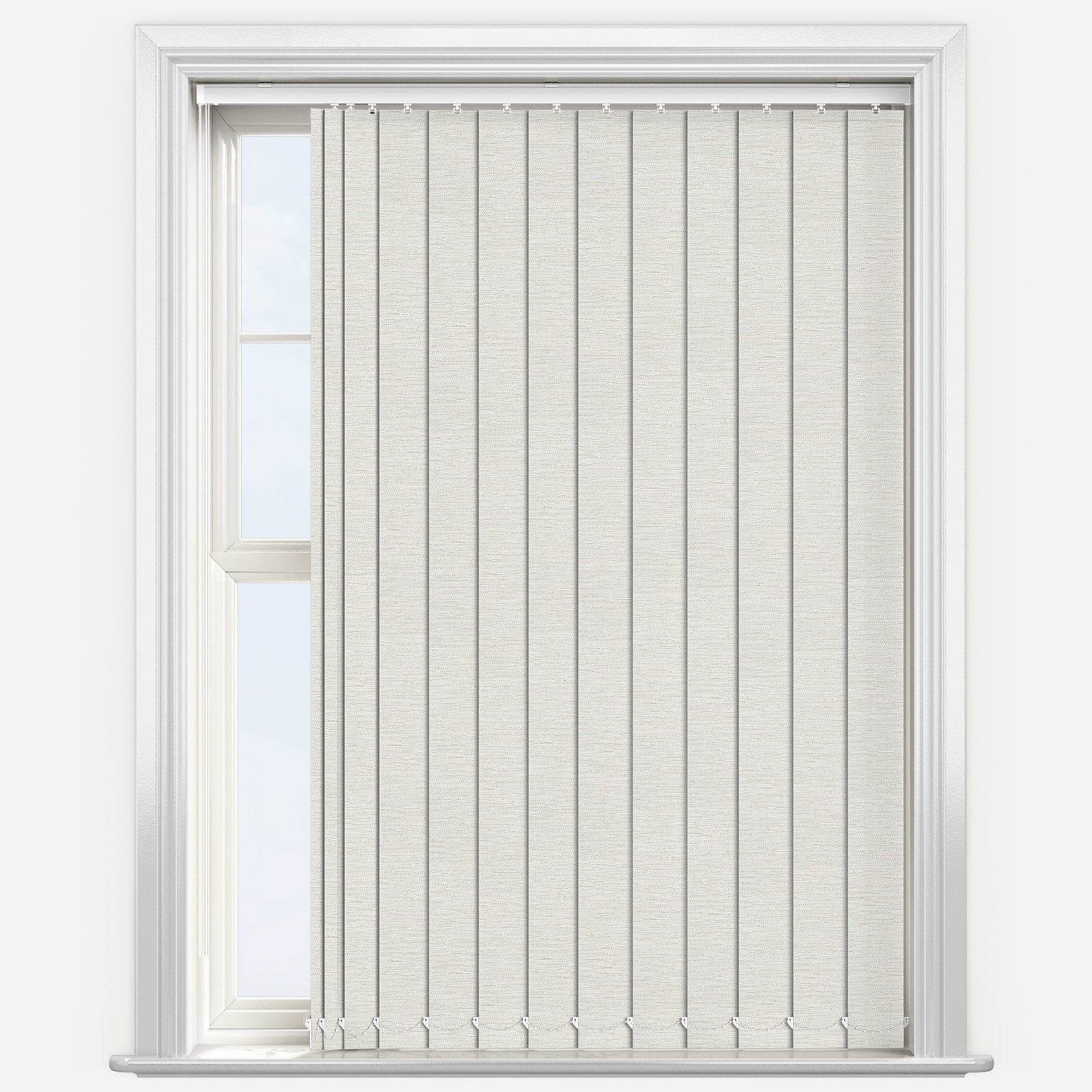 Mistral Linen Vertical Blind | Blinds Direct