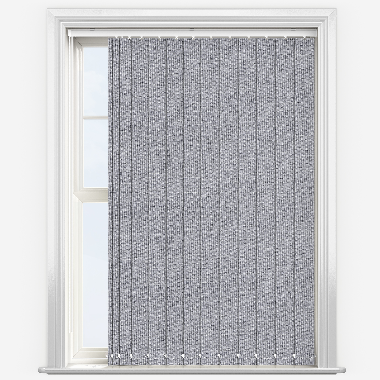 Oxford Grey Marble Vertical Blind | Blinds Direct