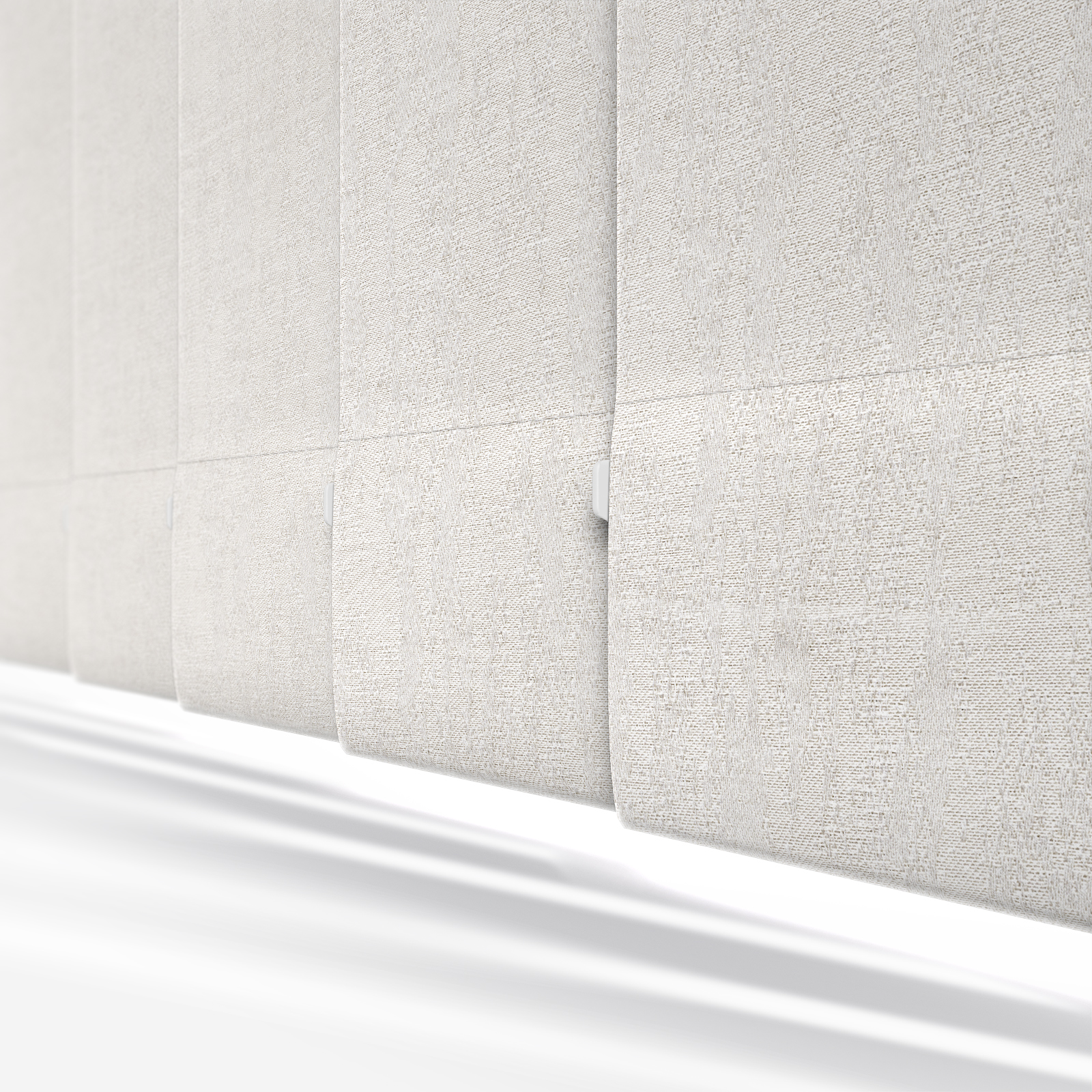 Radiance ASC Bright White Vertical Blind Replacement Slats | Blinds Direct