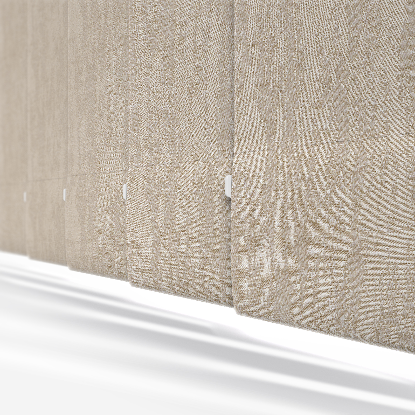 Radiance ASC Metallic Bronze Vertical Blind Replacement Slats | Blinds ...