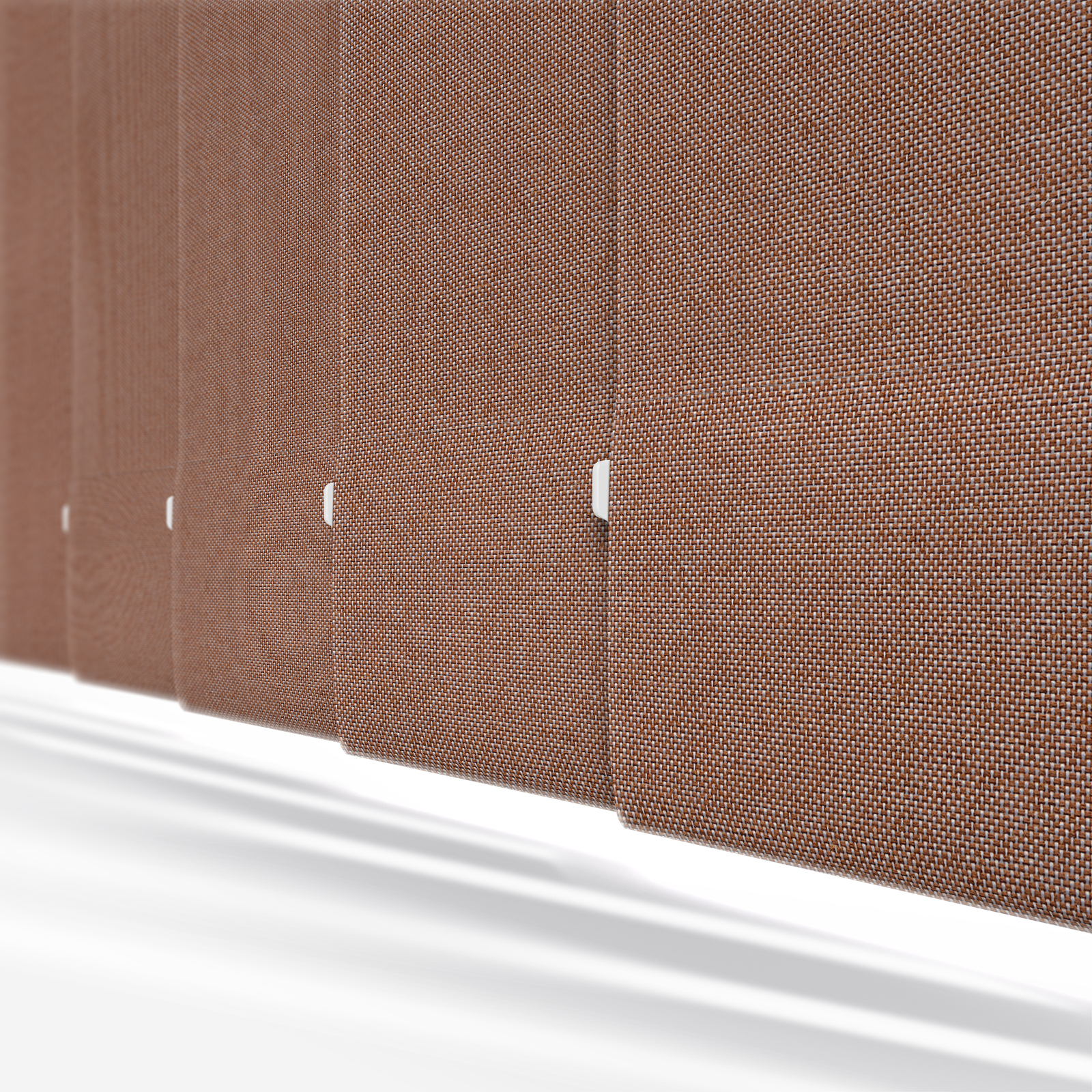 Oxford Rust Vertical Blind Replacement Slats | Blinds Direct