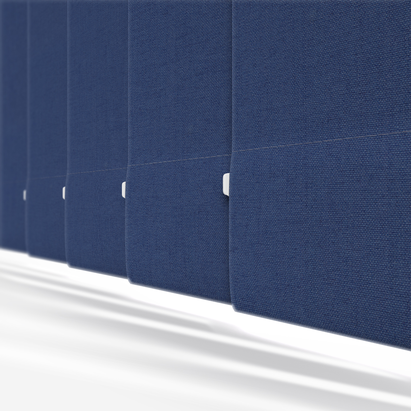 Spectrum Blue Vertical Blind Replacement Slats | Blinds Direct