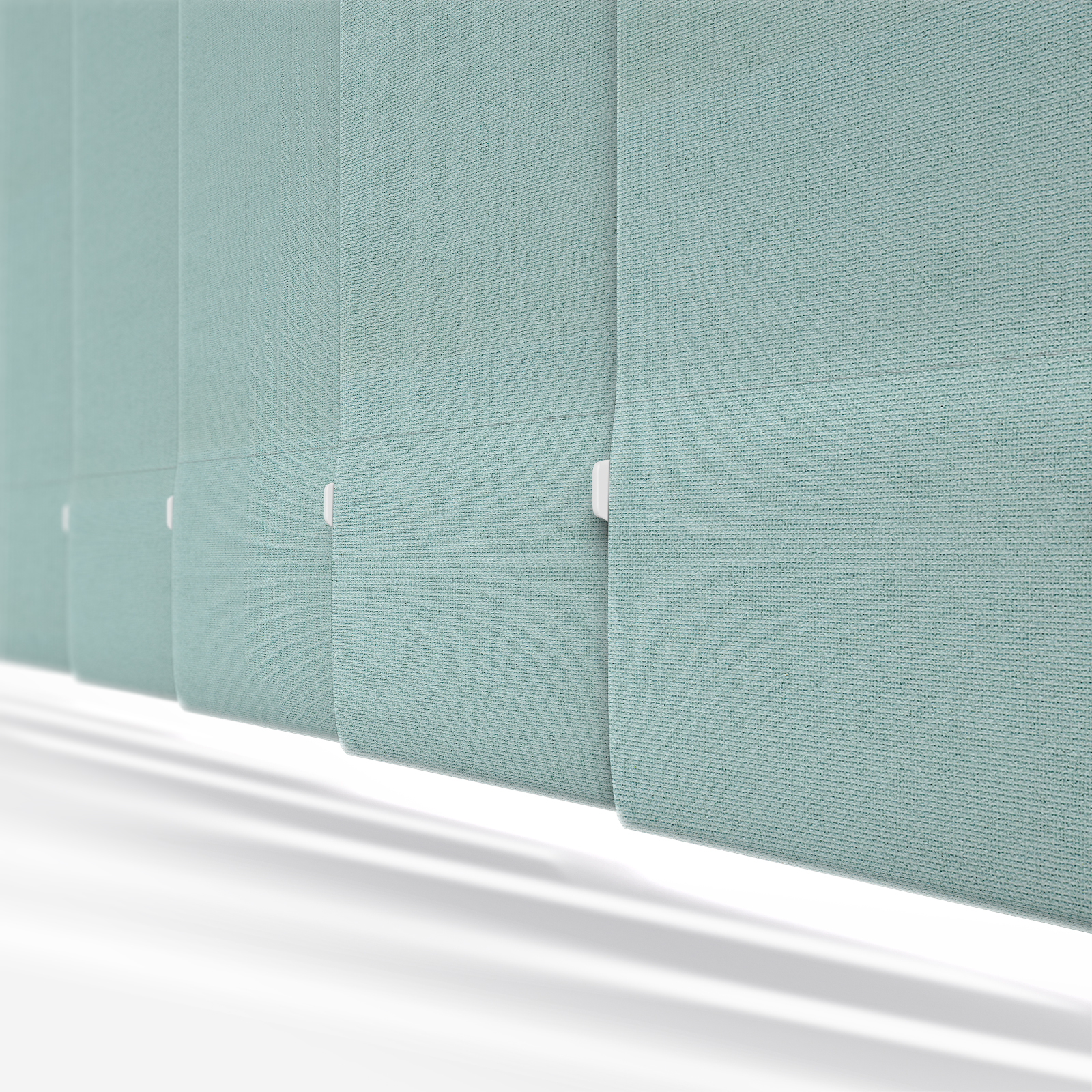 Spectrum Mint Vertical Blind Replacement Slats | Blinds Direct