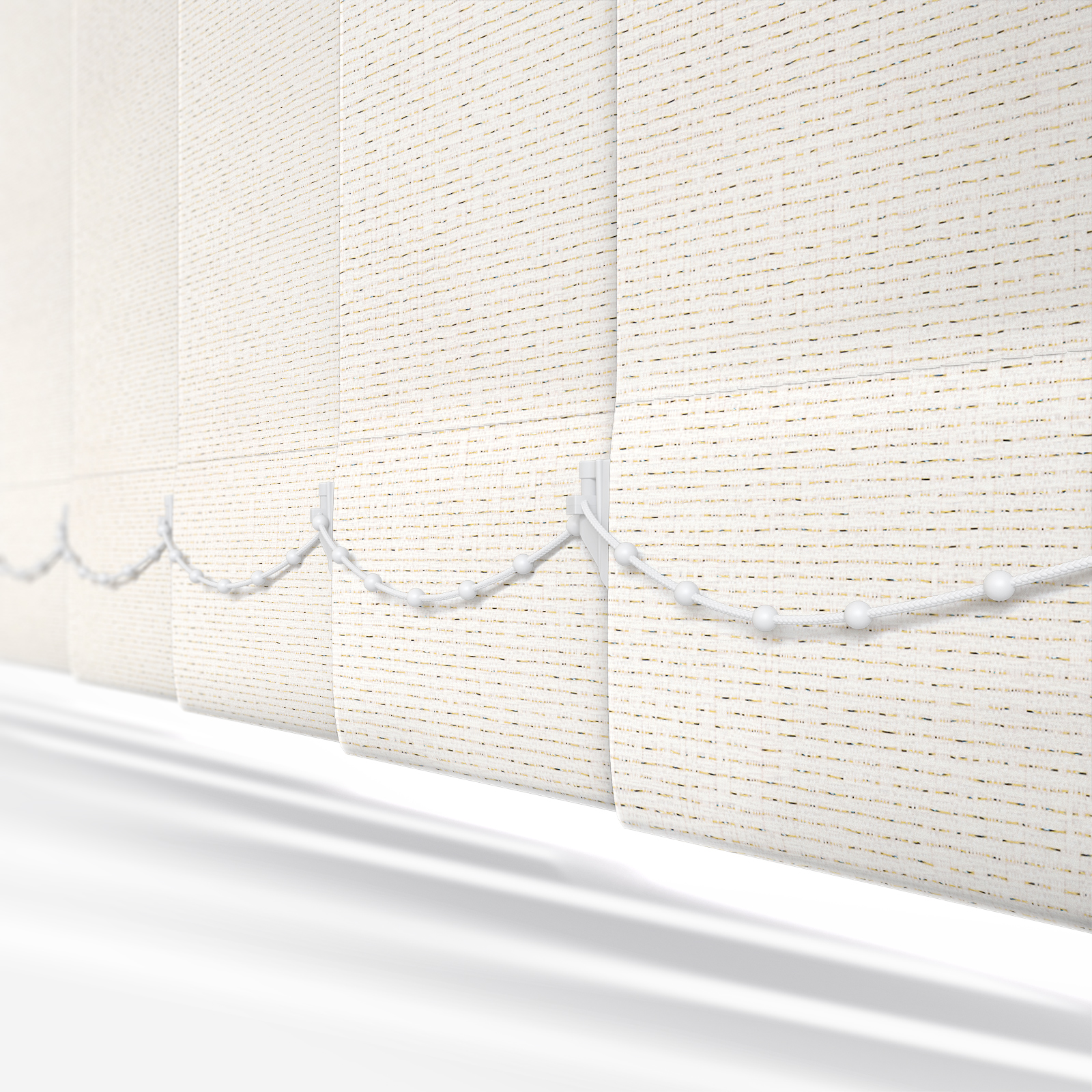 Paris Gold Vertical Blind Replacement Slats | Blinds Direct