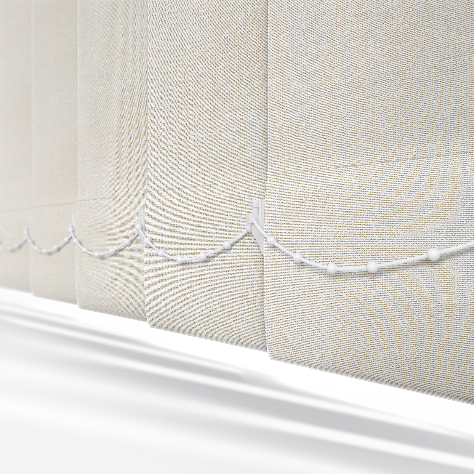 Topaz Quartz Vertical Blind Replacement Slats | Blinds Direct