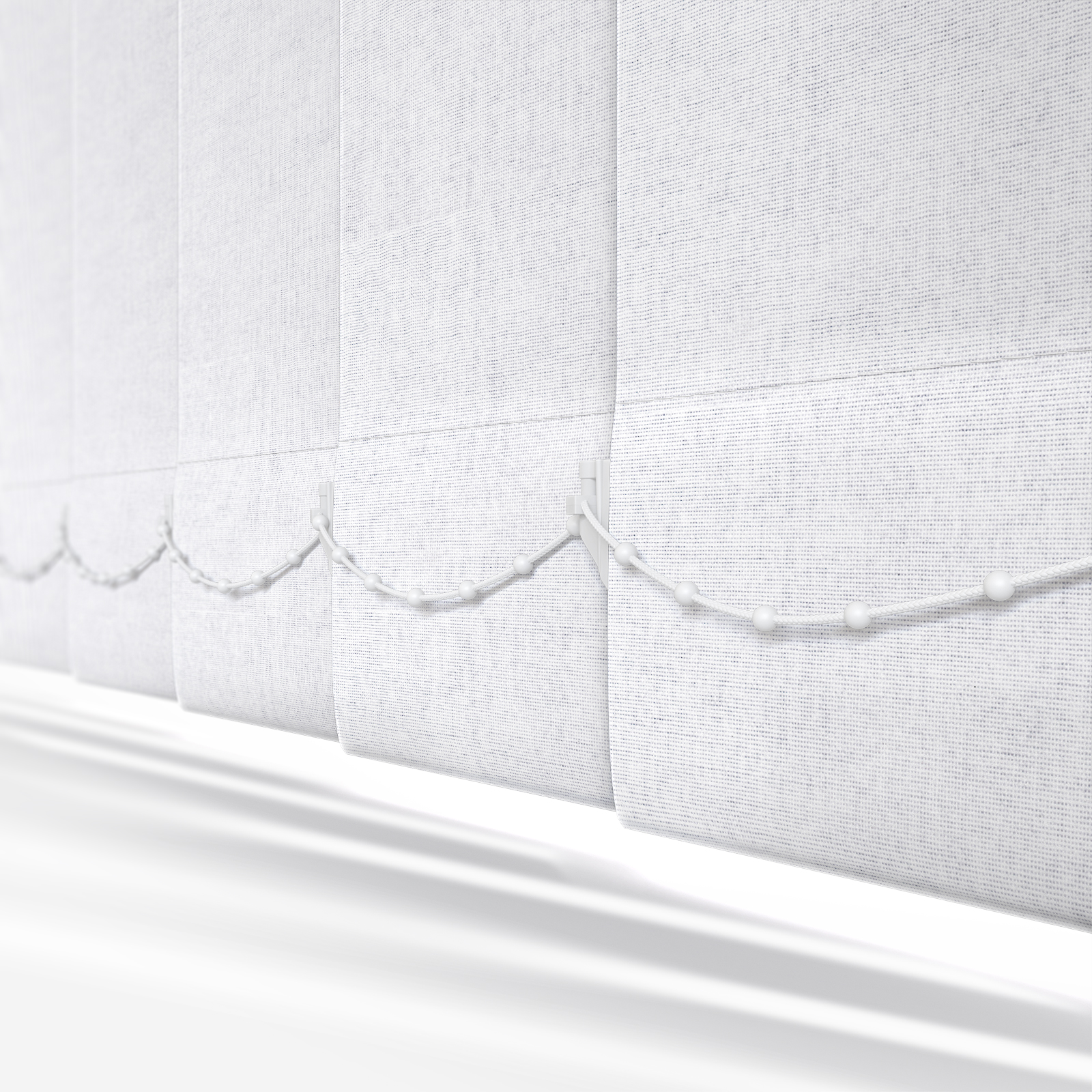 Mood Cotton Vertical Blind Replacement Slats | Blinds Direct