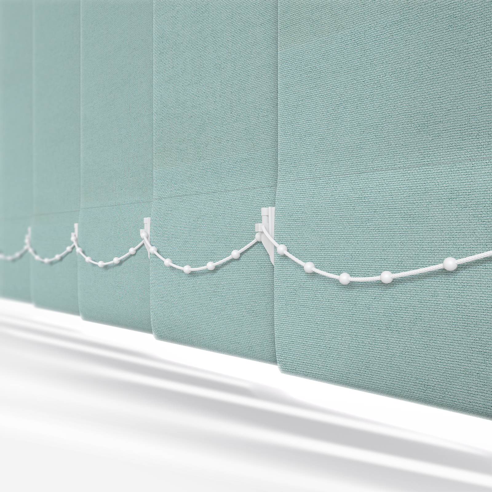 Spectrum Mint Vertical Blind Replacement Slats | Blinds Direct