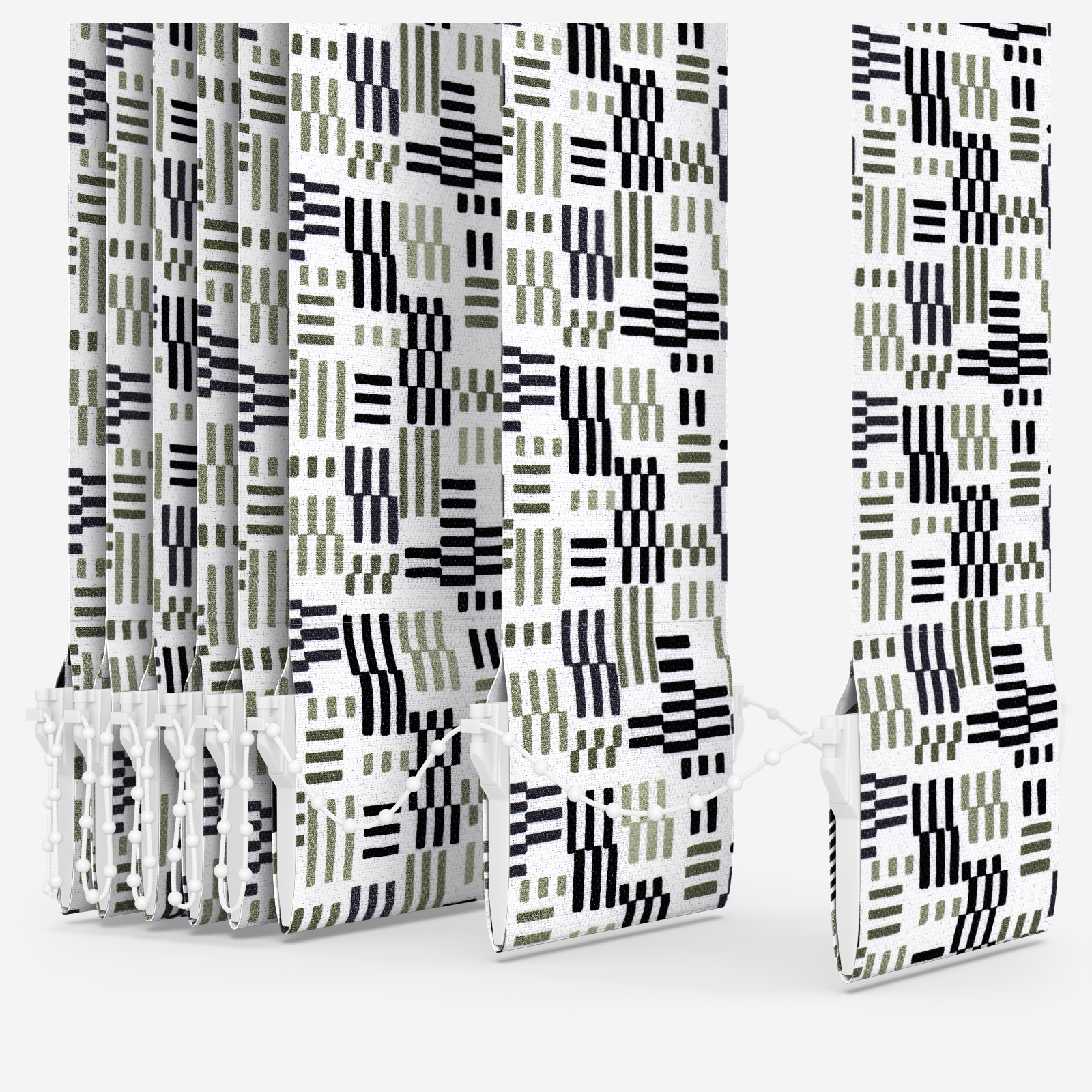 Pinto Mono Vertical Blind Replacement Slats | Blinds Direct