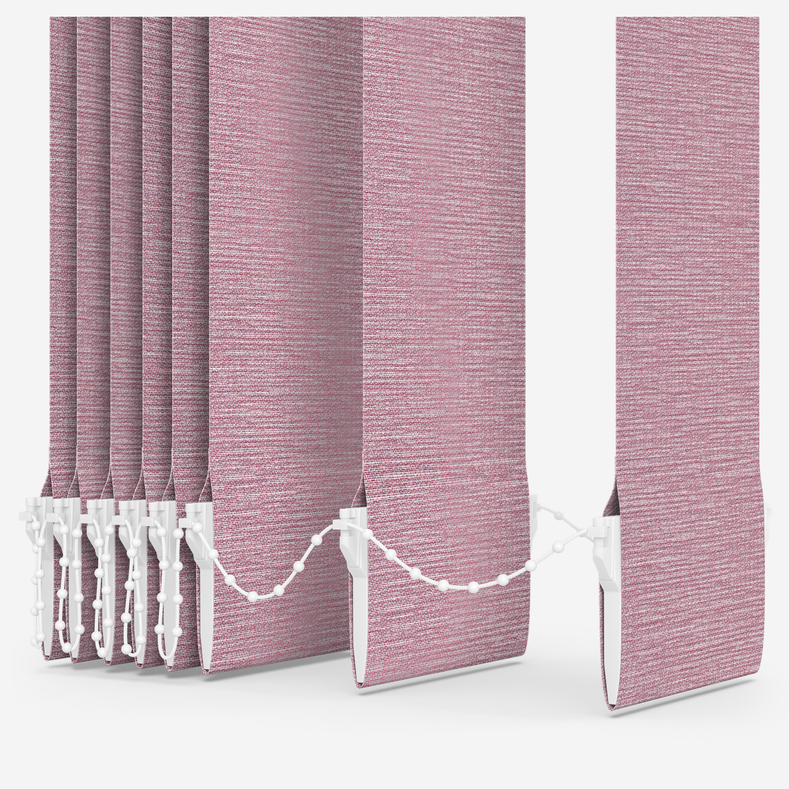 Piper Flamingo Vertical Blind Replacement Slats | Blinds Direct