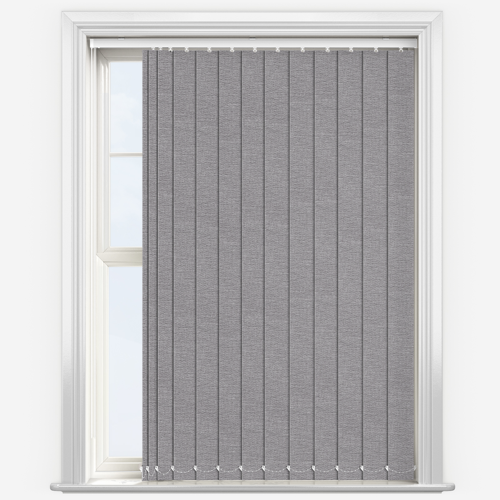 Piper Elephant Vertical Blind Replacement Slats | Blinds Direct