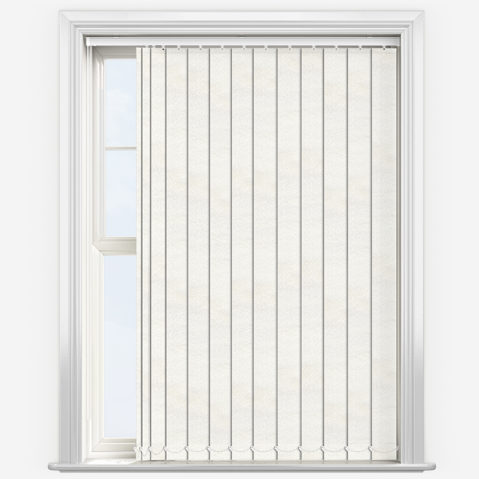 Monarch White Vertical Blind Replacement Slats | Blinds Direct