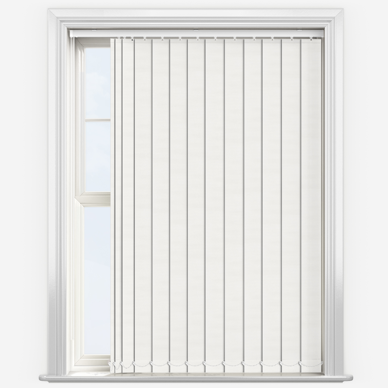 Ex-Lite Cream Vertical Blind Replacement Slats | Blinds Direct