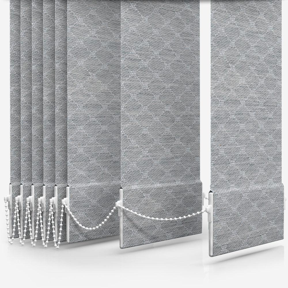 Amelia Mink Vertical Blind | Blinds Direct
