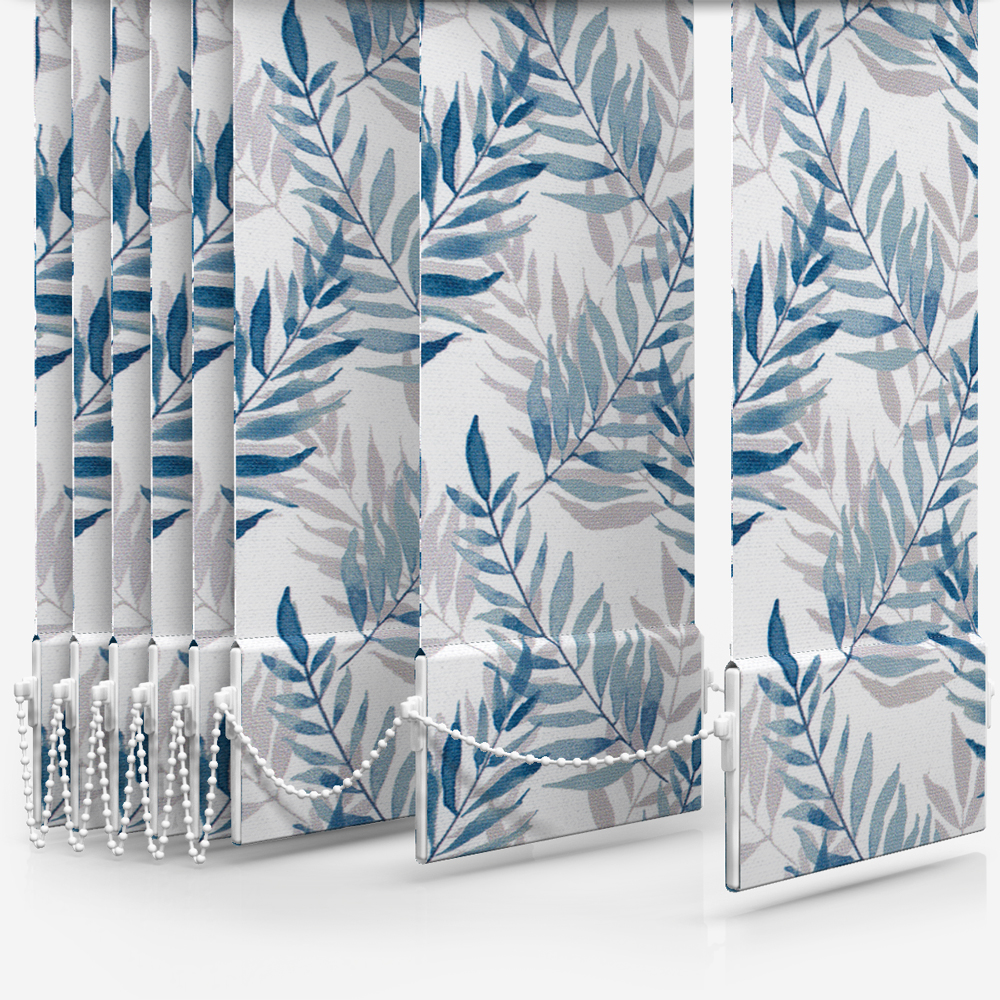 Clarice Azure Vertical Blind | Blinds Direct