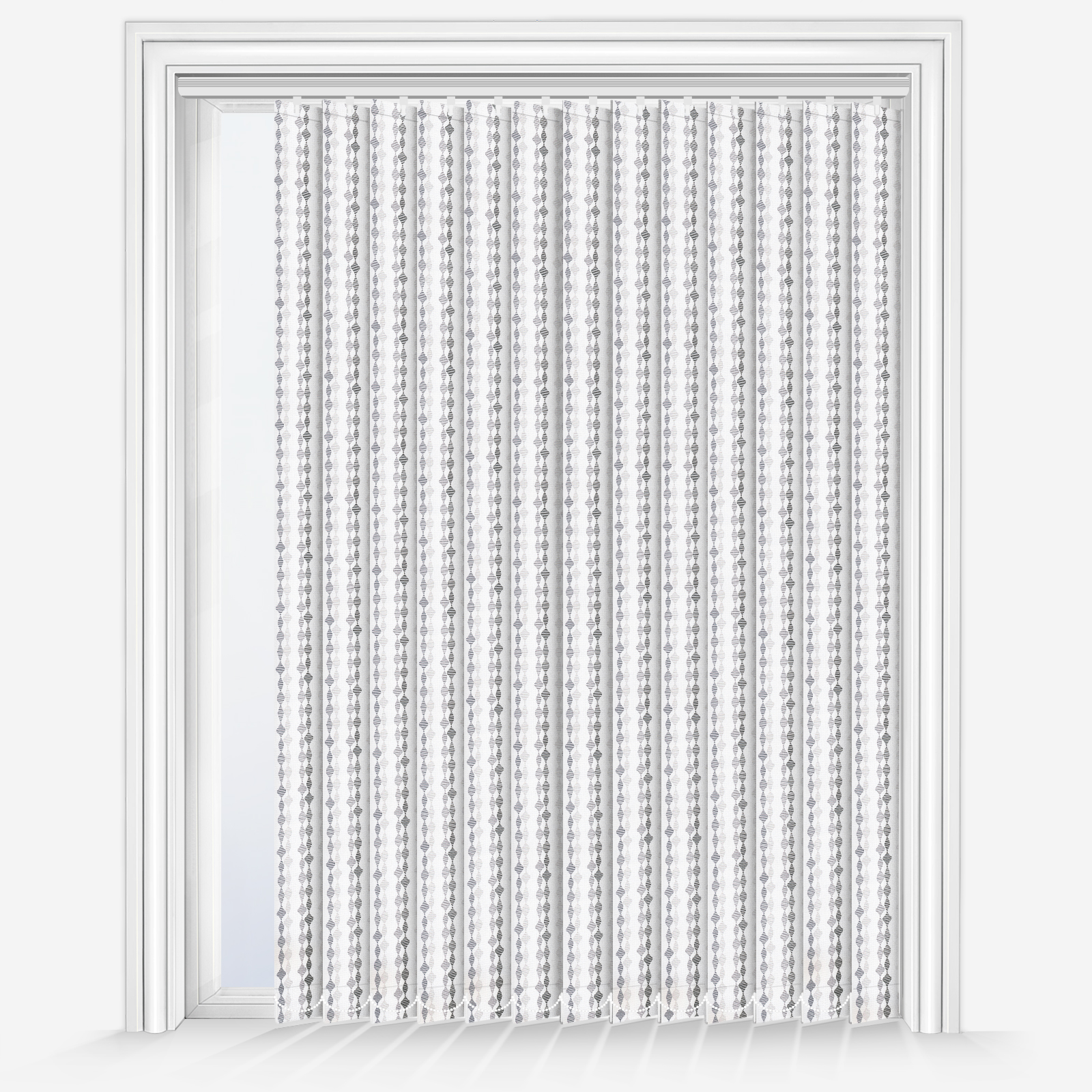 Romain Shadow Vertical Blind | Blinds Direct