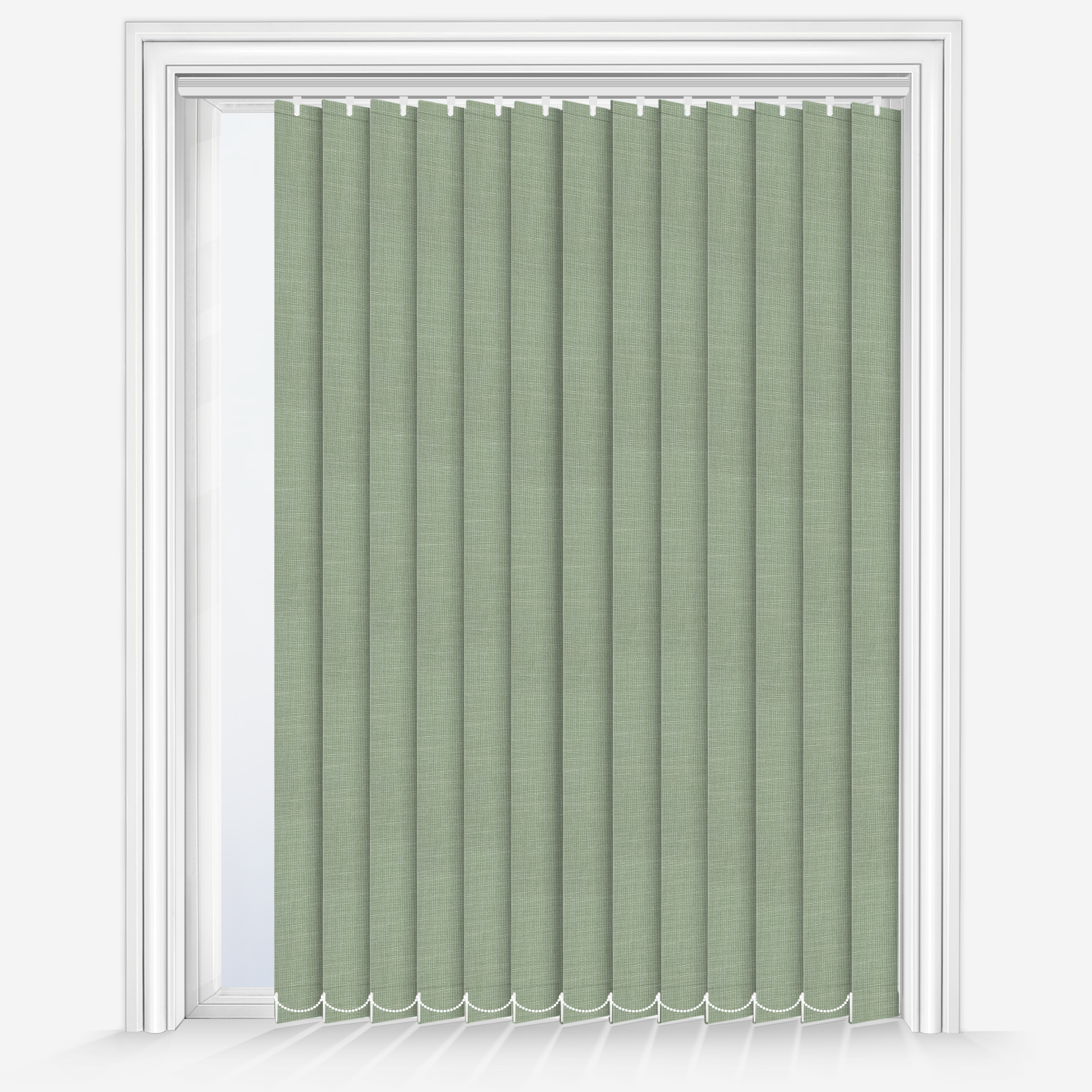 Hayden Fern Vertical Blind | Blinds Direct