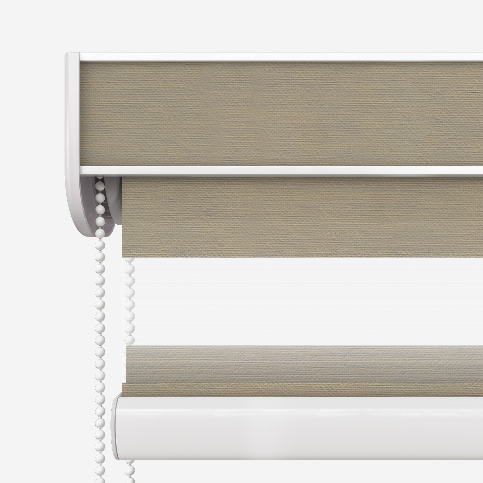 Dixie Taupe Day and Night Blind | Blinds Direct