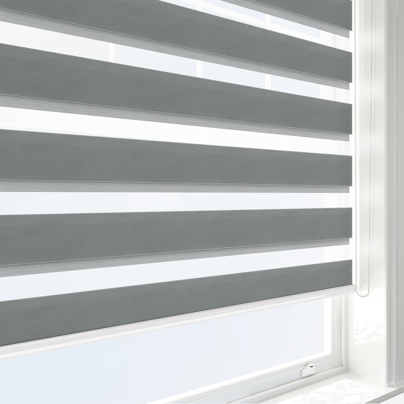 Diffusion Dove Grey Day and Night Blind | Blinds Direct