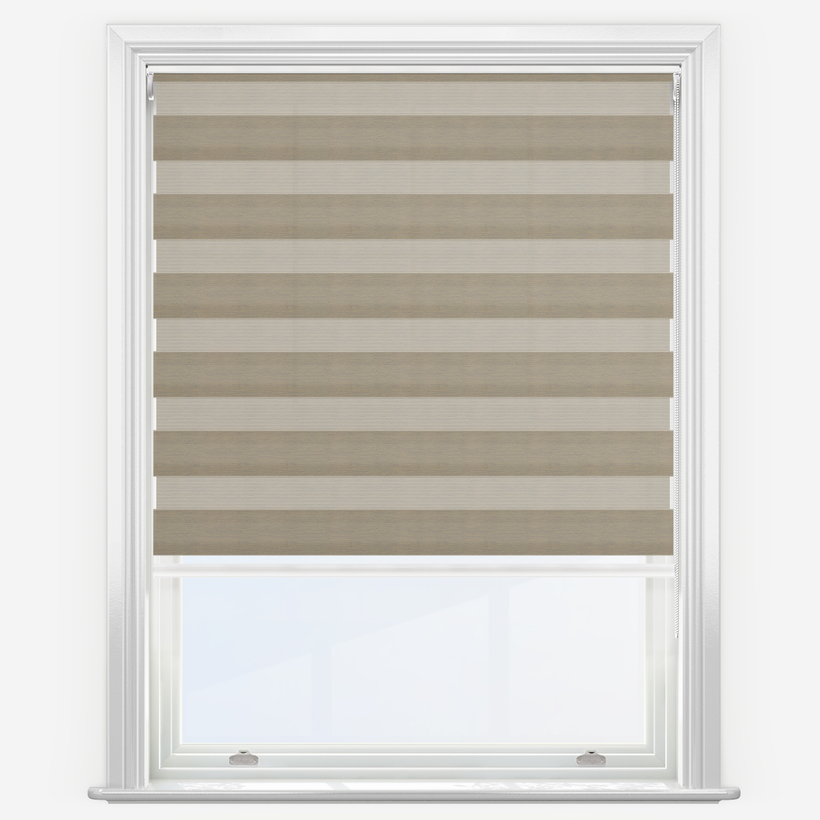 Dixie Taupe Day and Night Blind | Blinds Direct