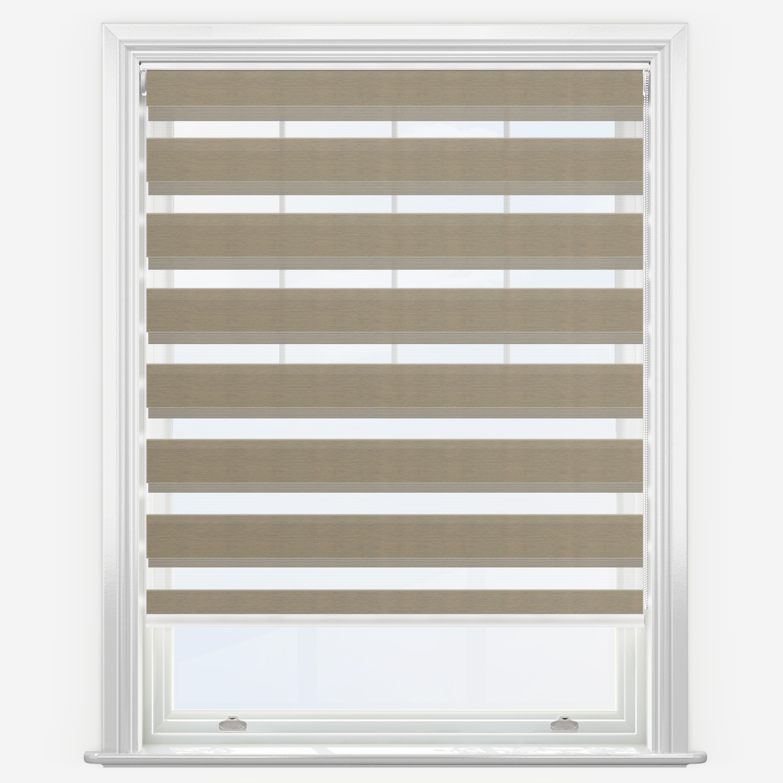 Dixie Taupe Day and Night Blind | Blinds Direct