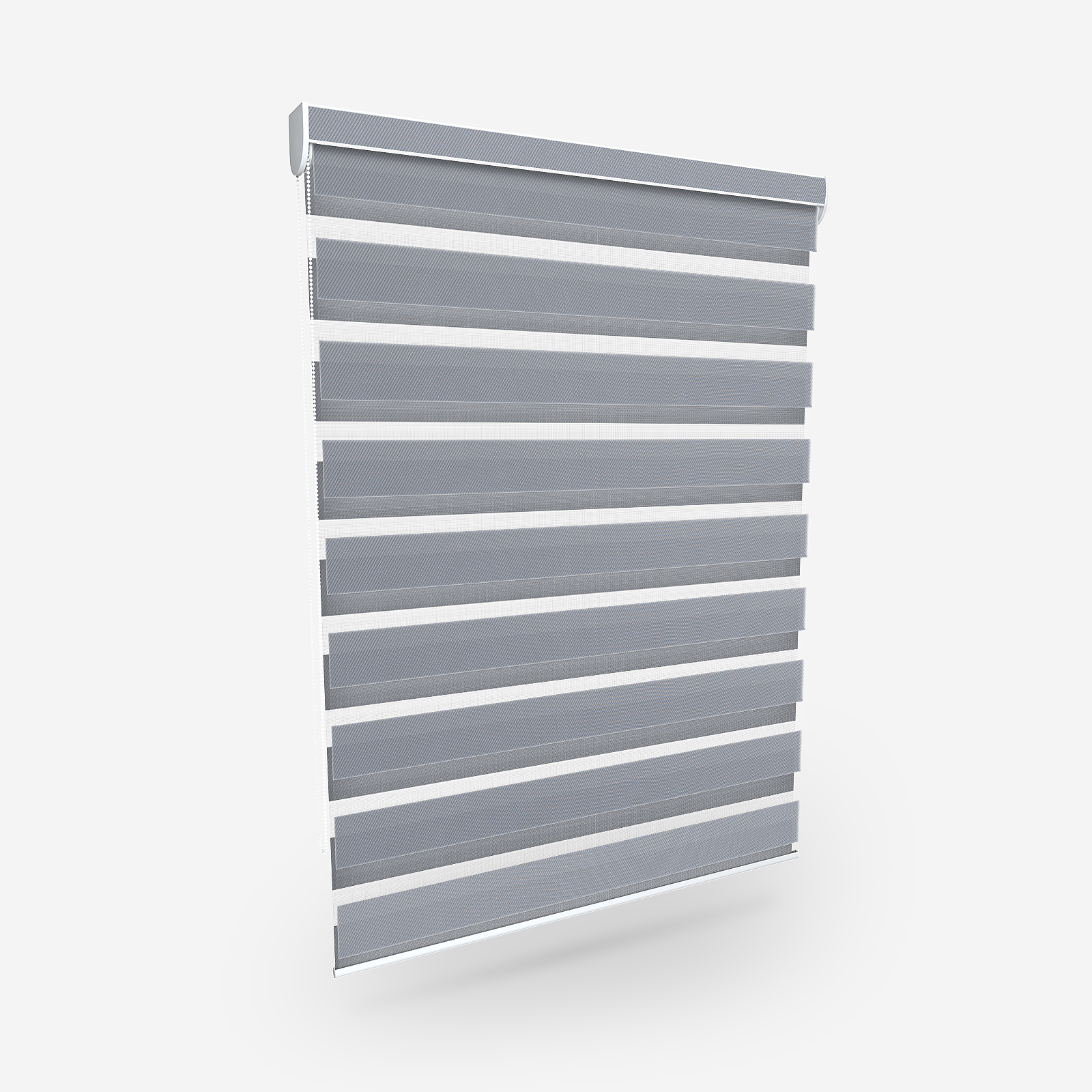 Moda Steel Grey Day and Night Blind | Blinds Direct