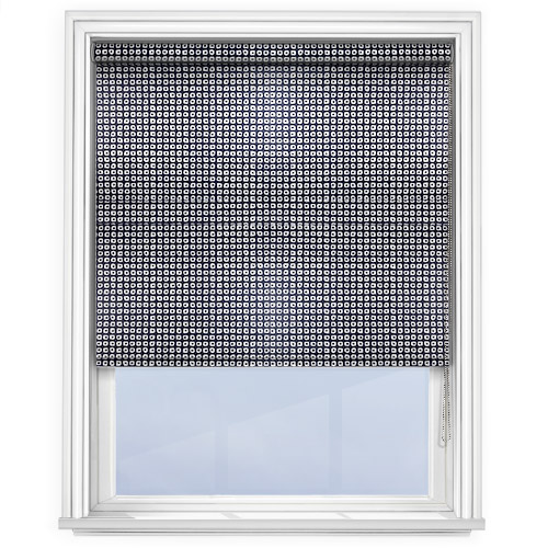 Cubix Denim Roller Blind | Blinds Direct Ireland