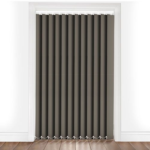 Elite Dimout Light Grey Vertical Blind | Wilsons Blinds